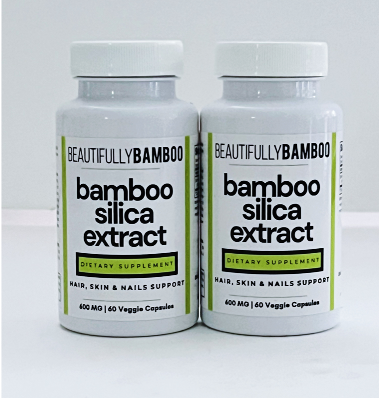 Bamboo Extract Capsules 600 MG – Beautifully Bamboo