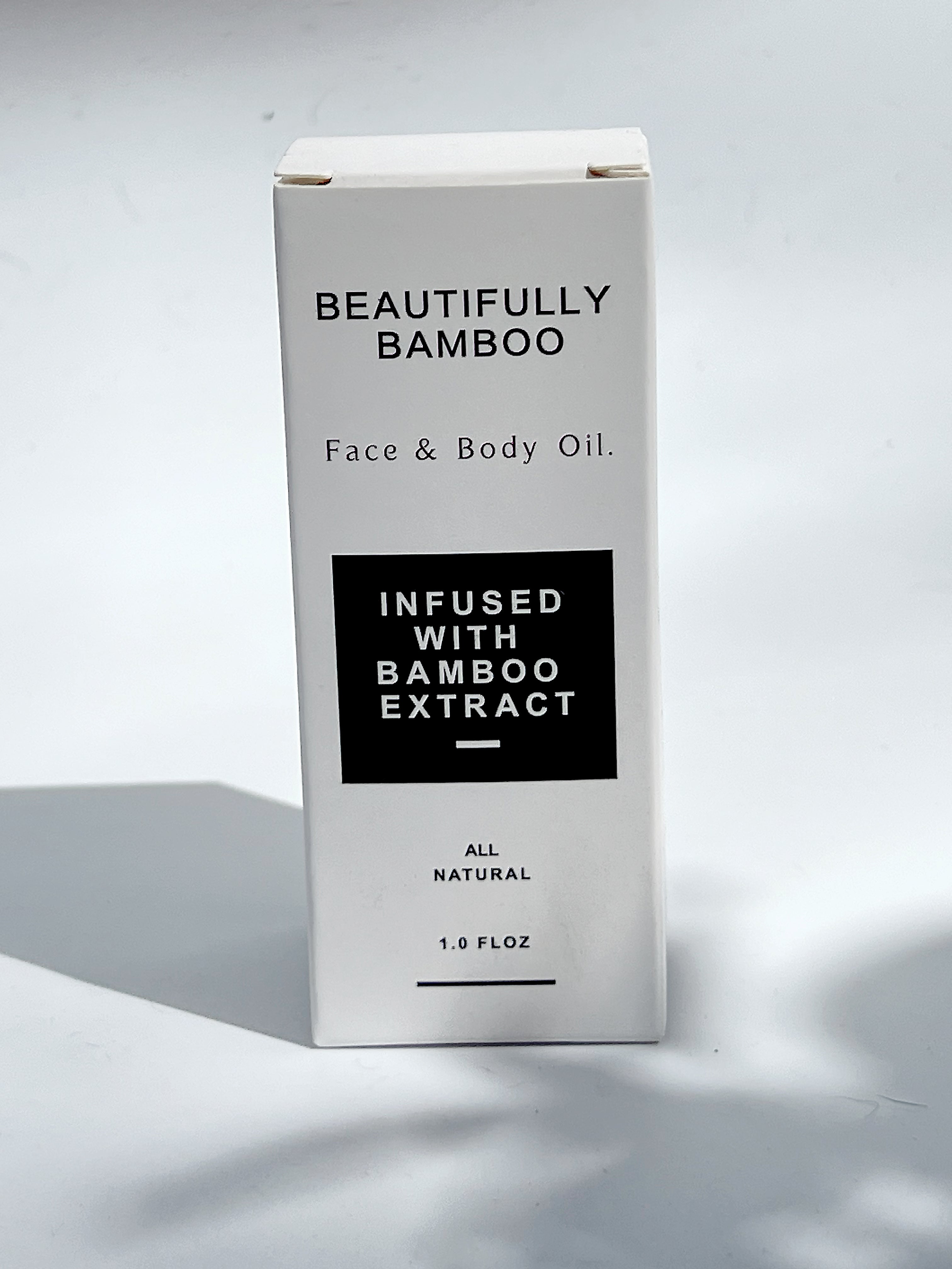 Bamboo Silica Extract Infused Facial Oil – Beautifully Bamboo